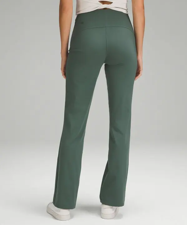 Lululemon Smooth Fit Pull-On High-Rise Pant In Dark Forest - 33